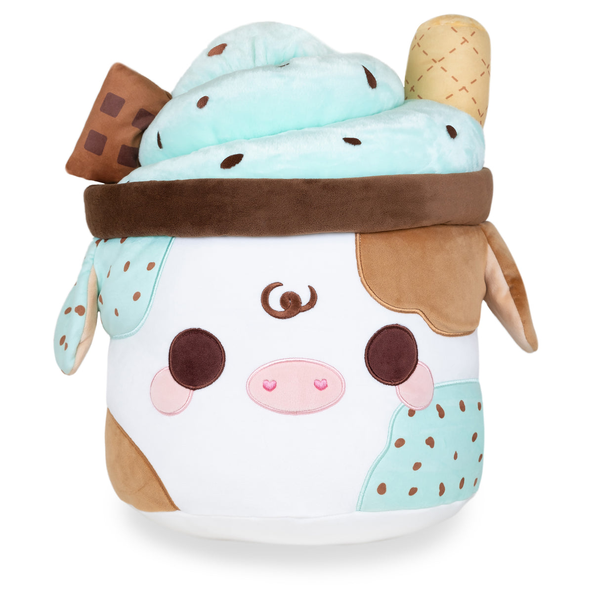 Hug Sized - 17" Mint Chocolate Chip Mooshake – Cuddle Barn